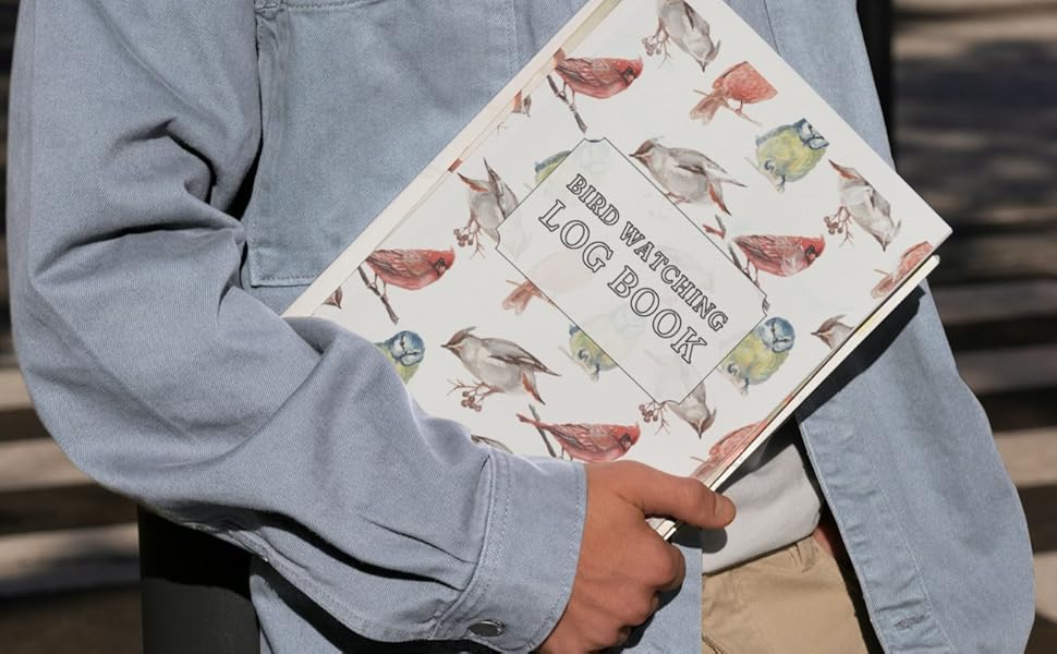 Bird Watching Log Book: Birding Field Journal to Track and Record Bird Sightings - Large 8,5x11 ...