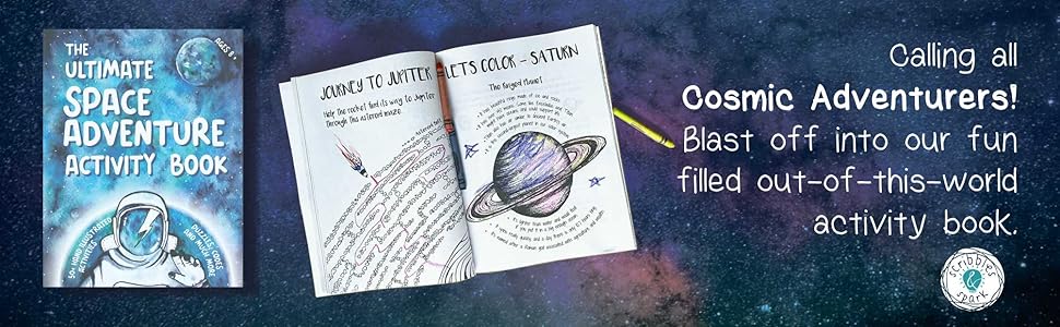 The Ultimate SPACE ADVENTURE ACTIVITY BOOK for Kids.: Explore over 50 ...