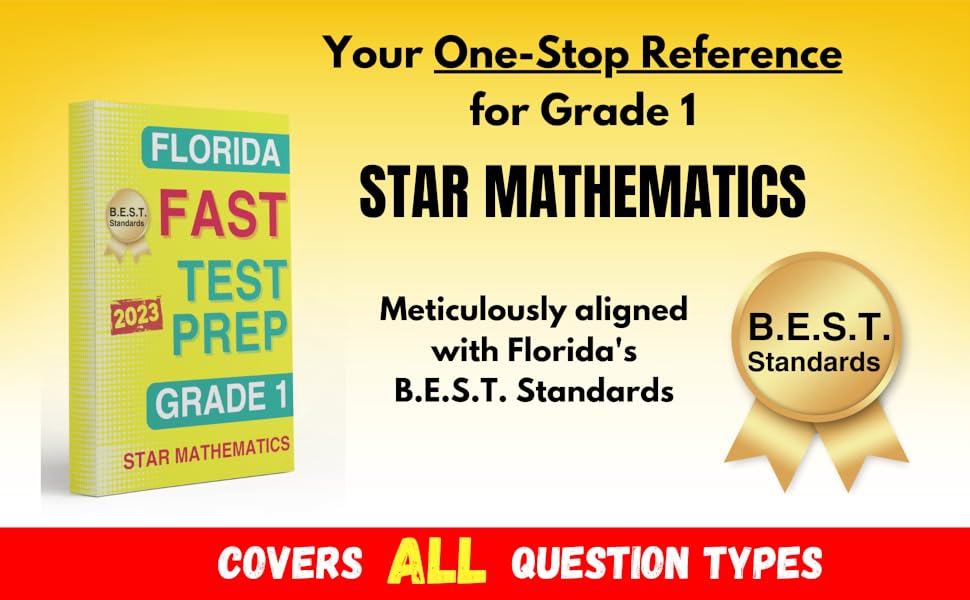 Florida FAST Test Prep Grade 1: Star Mathematics: A Comprehensive ...
