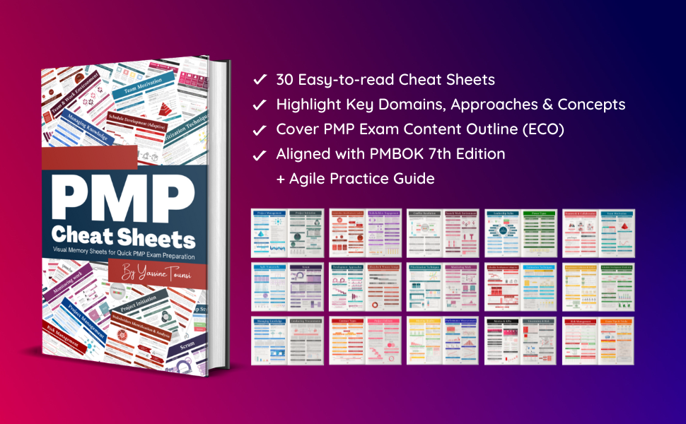 PMP Cheat Sheets: Visual Memory Sheets for Quick PMP Exam Preparation : Tounsi, Yassine: Amazon ...