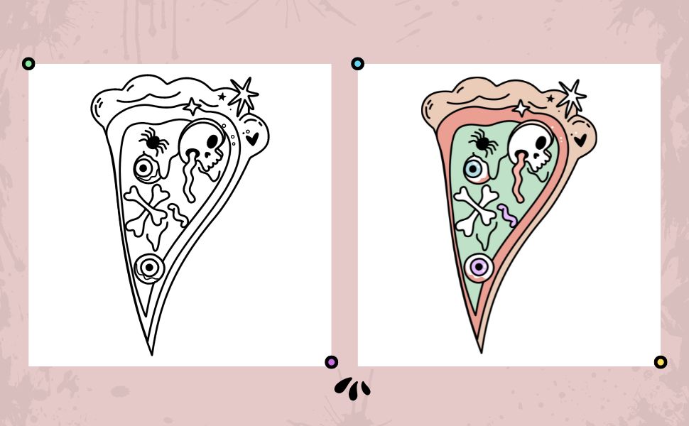 Amazon.com: Pastel Goth - Simple Coloring Book for Teens and Adults ...