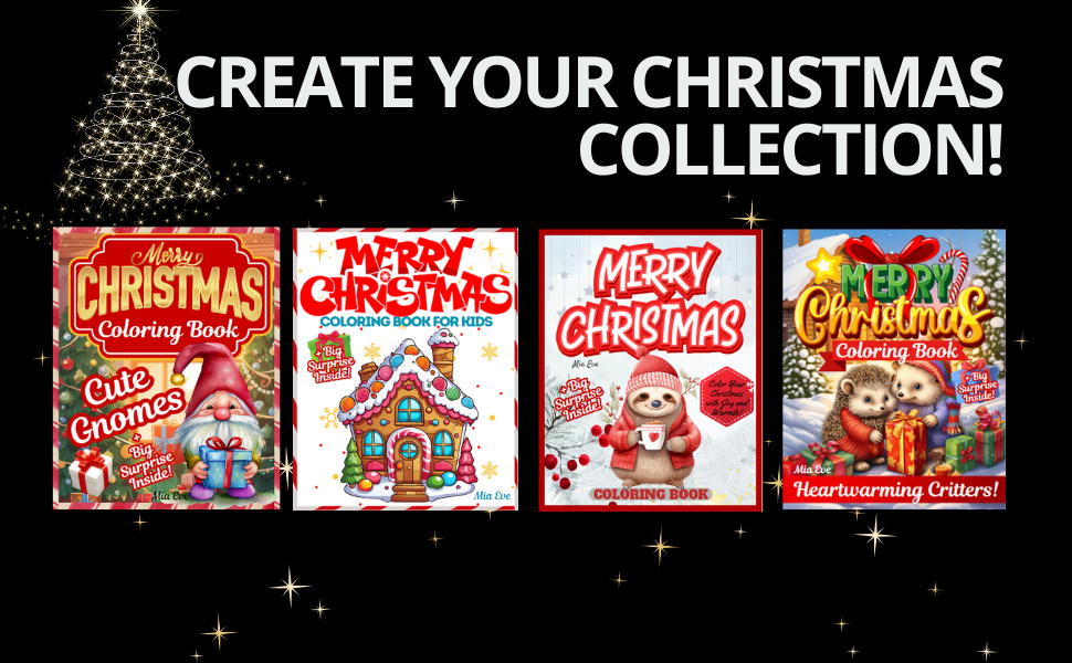 Christmas Coloring Book for Kids: 50 Easy-to-Color, Simple, Fun Holiday ...