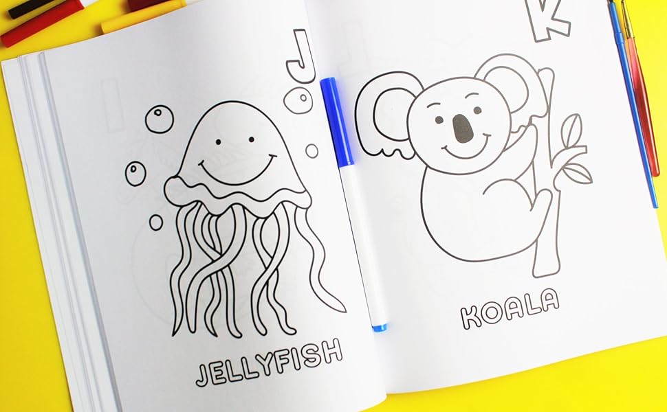 My First Big Coloring Book for Toddlers: For Kids Ages 1-4, Learn ...
