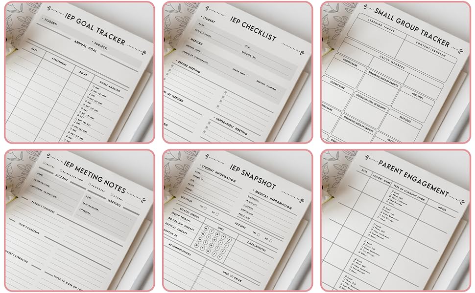 IEP Caseload: A Special Education Teachers Planner for 30 students in a ...