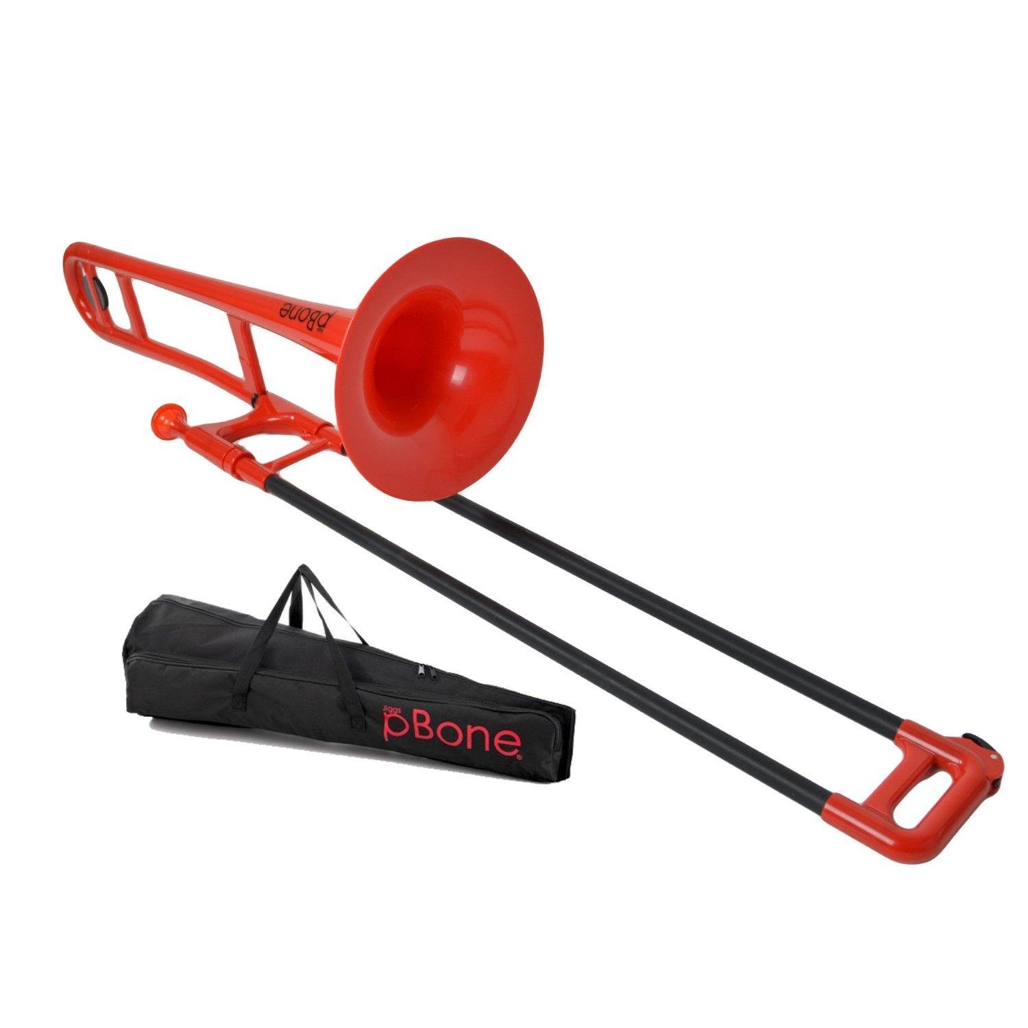 pBone Jiggs Plastic Trombone - Red: Amazon.ca: Musical Instruments, Stage & Studio