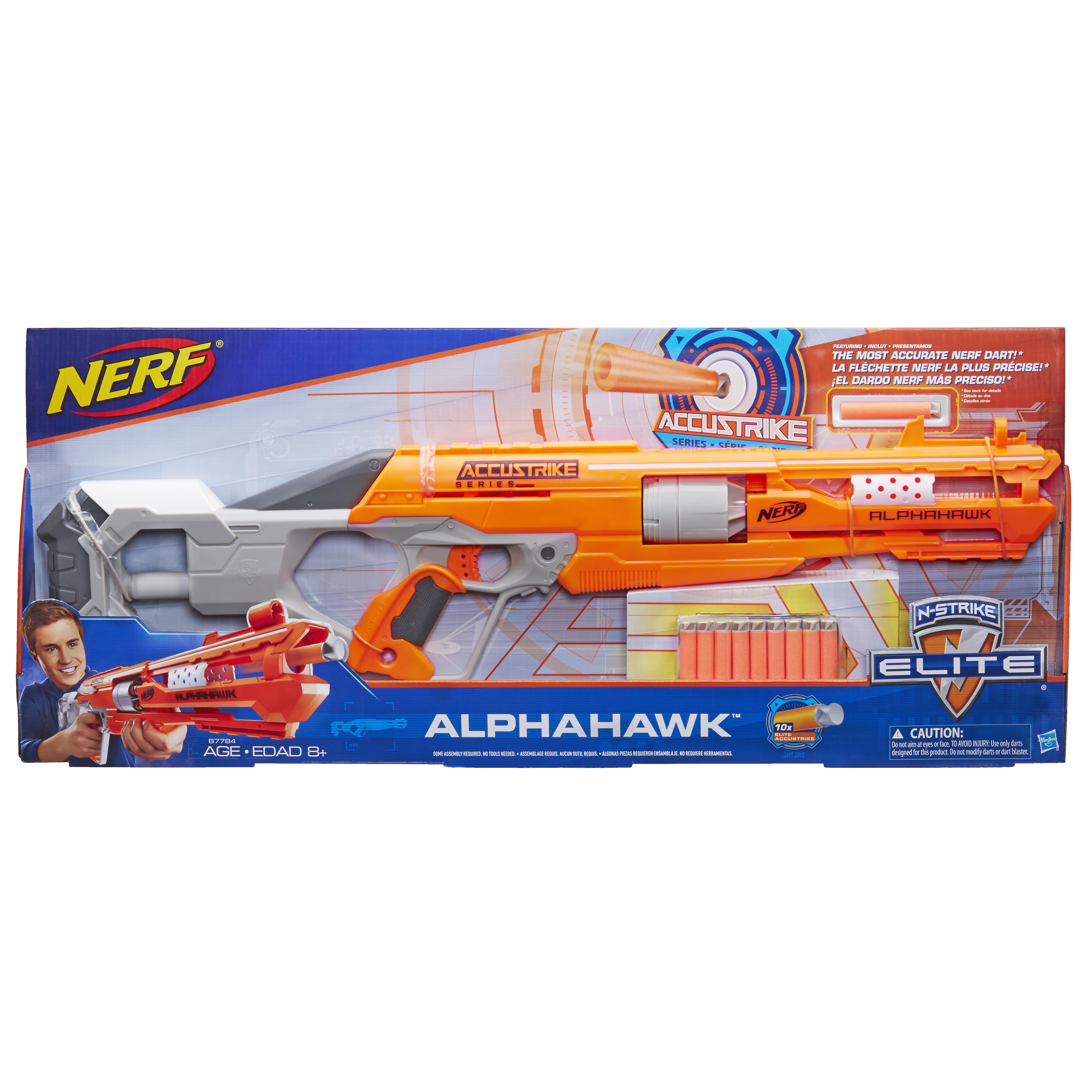 Nerf Lanzador Elite Alpha Hawk: Amazon.com.mx: Juegos y juguetes