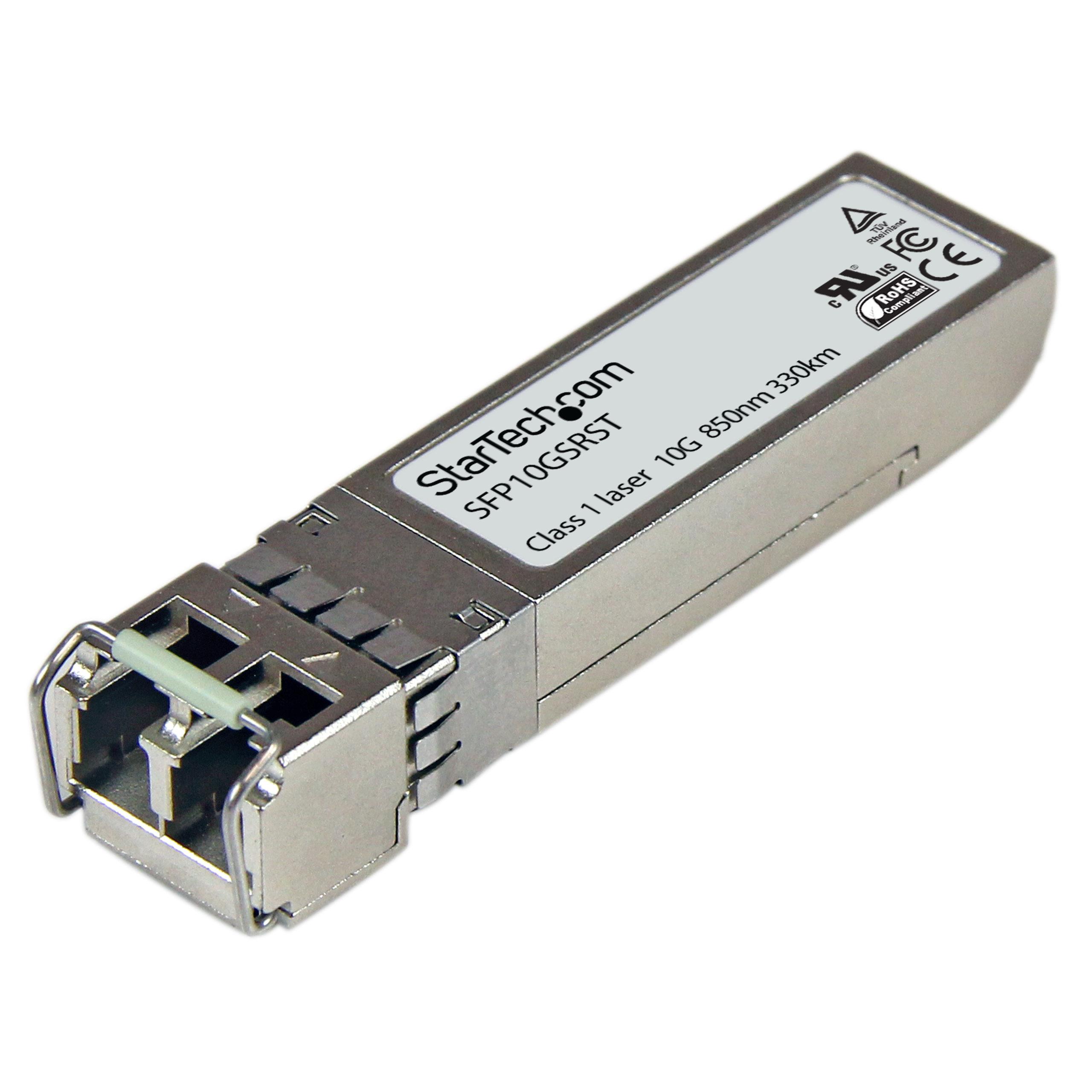 Amazon.com: StarTech.com Cisco SFP-10G-SR Compatible SFP+ Module - 10GBASE-SR - 10GbE Multimode ...