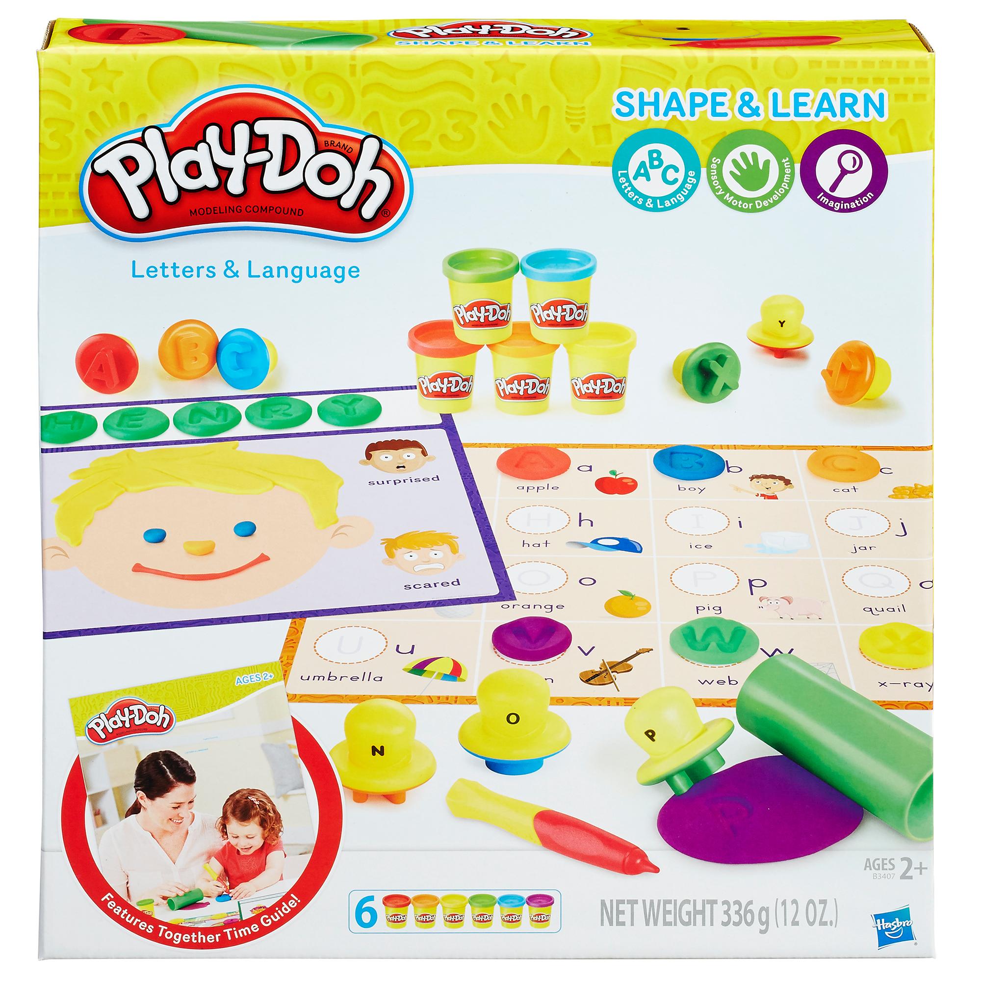 Play-Doh Shape and Learn Letters and Language, Dough - Amazon Canada