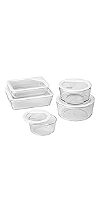 Buy Pyrex Glass Measuring Cup Set (3-Piece, Microwave and Oven Safe ...