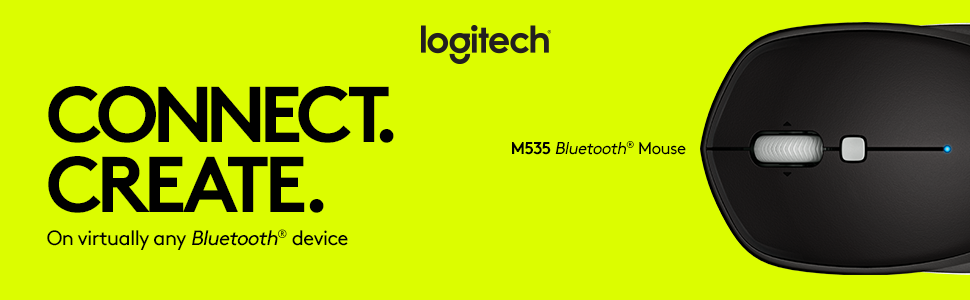 Logitech M535 Bluetooth Mouse – Compact Wireless Mouse with 10 Month ...