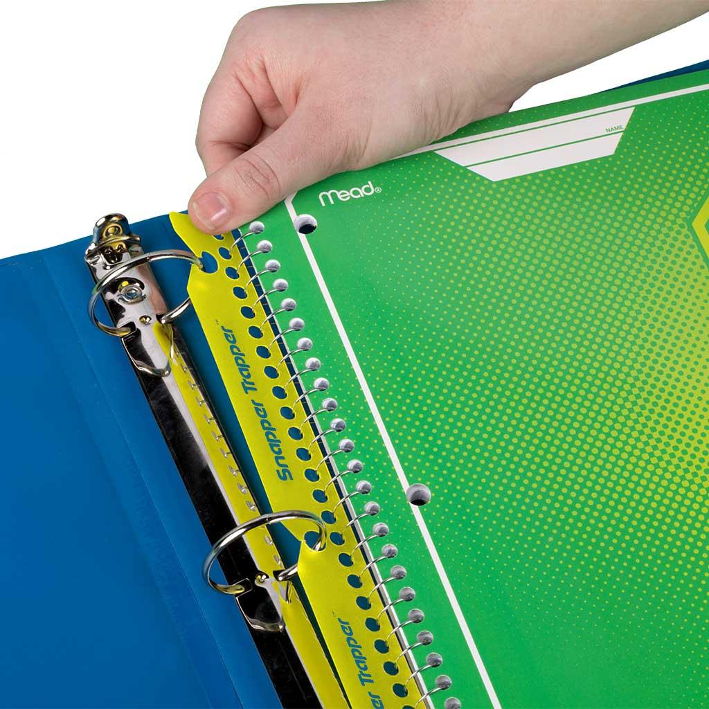 Amazon.com : Mead Trapper Keeper Snapper Trapper Spiral Notebook, 1 ...