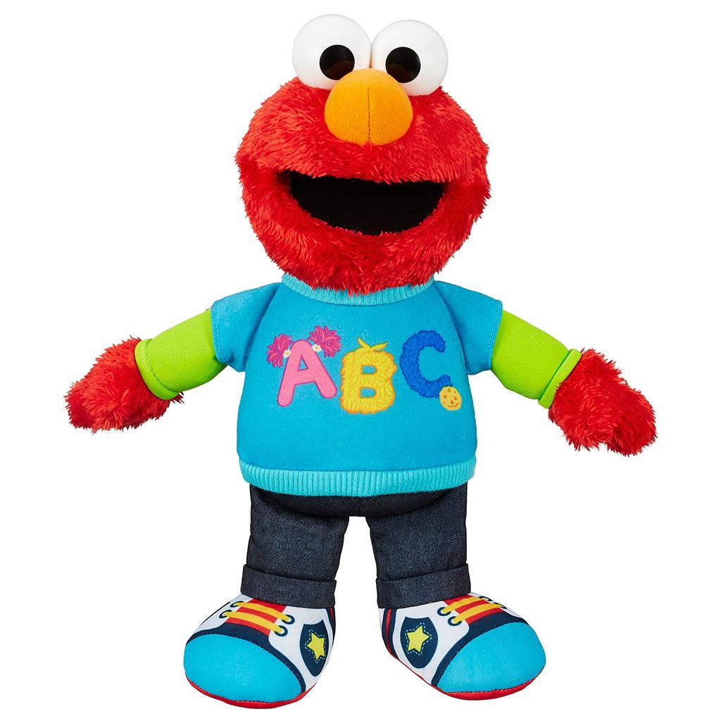 Sesame Street Talking ABC Elmo Figure, Stuffed Animals & Plush - Amazon ...