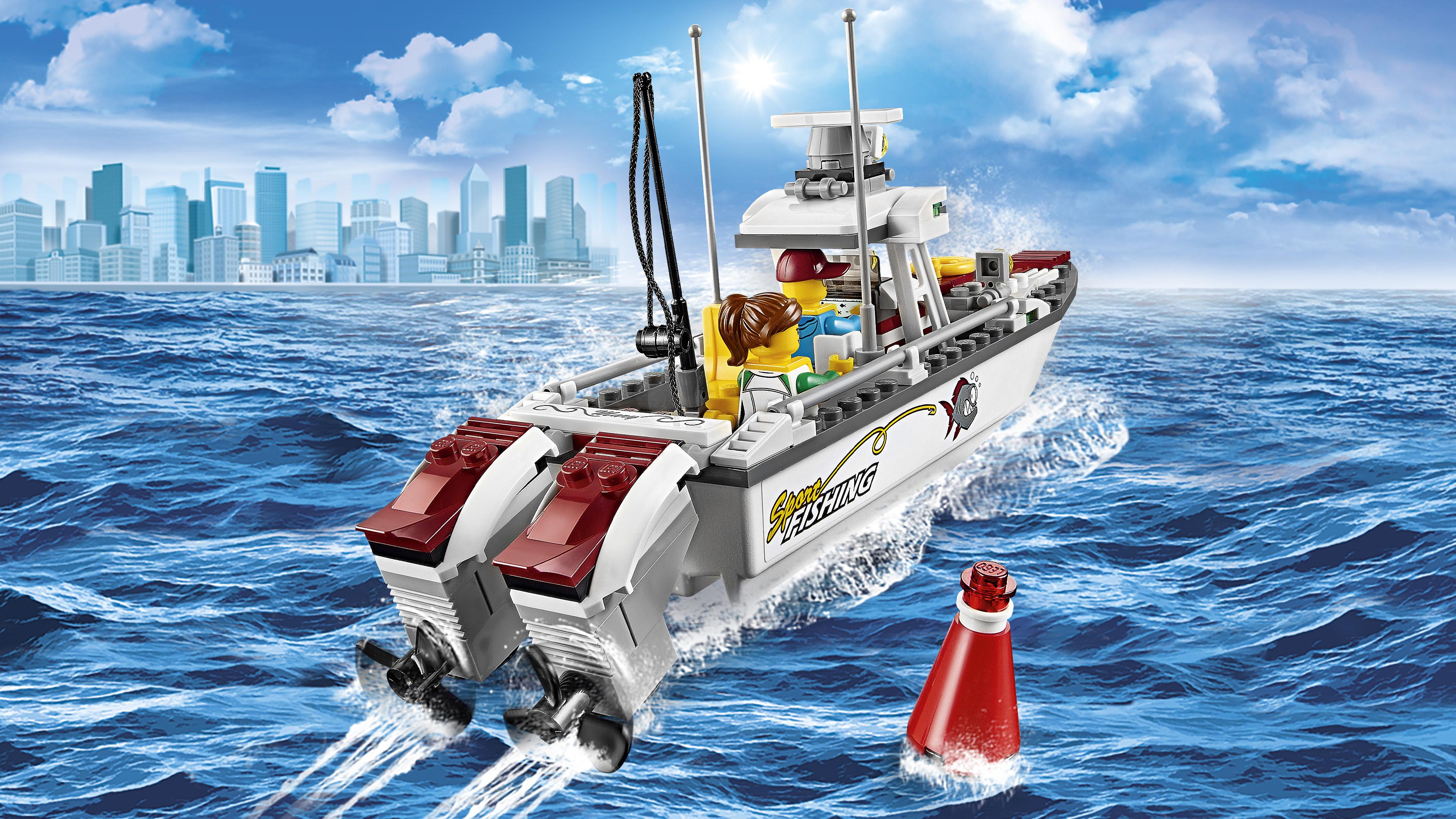 LEGO 60147 City Fishing Boat: Amazon.co.uk: Toys & Games