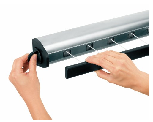 Brabantia Pull Retractable Indoor Washing Line, Stainless Steel: Amazon ...