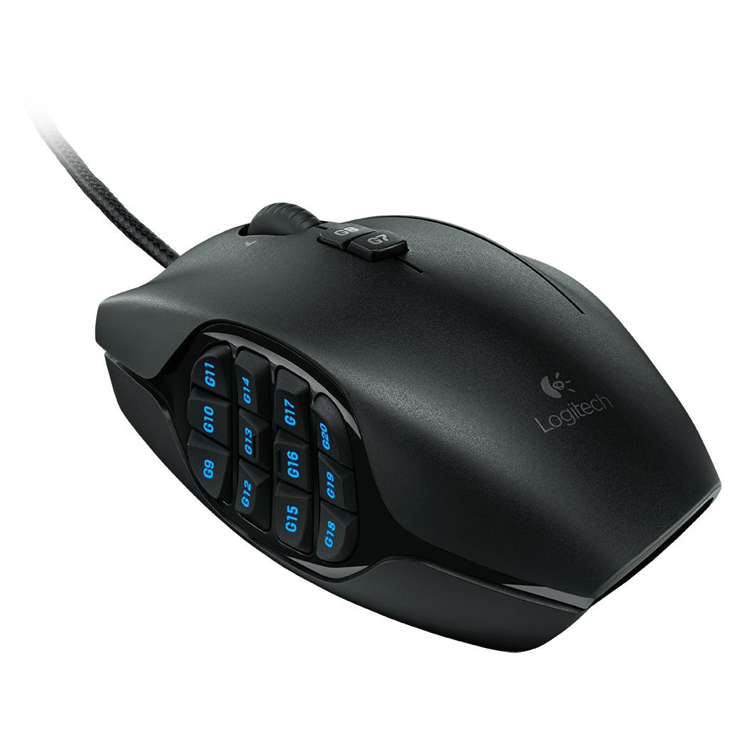 Amazon.in: Buy Logitech G600 MMO Gaming Mouse Black (910-002867) Online ...