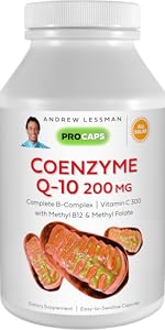 Amazon.com: Andrew Lessman Coenzyme Q-10 200 mg 60 Capsules – Essential for Energy Production ...