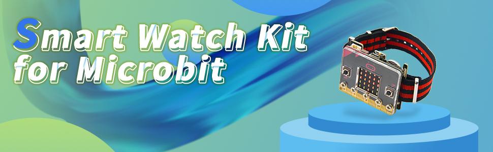 KEYESTUDIO BBC Micro:bit Power Board Starter Kit Smart Watch Coding Kit ...
