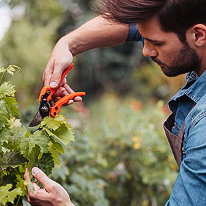 Amazon.com : Housolution Garden Pruner Sheath, Pruner Tool Holster, Premium PU Leather Holster ...