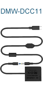 Amazon.com : F1TP DMW-AC10 AC Power Adapter DMW-DCC11 DC Coupler Dummy Battery Kit for Panasonic ...