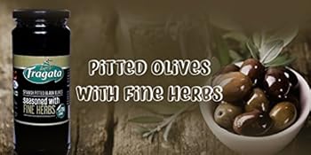 Fragata Spanish Pitted Black Olives with Fine Herbs, 330g : Amazon.in: Grocery & Gourmet Foods