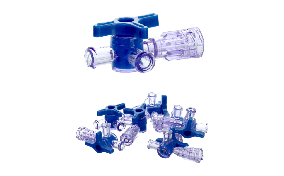 Amazon.com: QWORK 3-Way Stopcocks with Luer Connection, Medical Injection Stopcock, Sterile, 20 ...