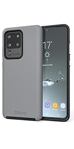 Amazon.com: Crave Dual Guard Cellular Phone Case for Samsung Galaxy S20 Ultra, 5G, Shockproof ...
