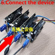 Amazon.com: PCI-E 1 to 4 PCI Express 16X Slots Riser Card Mining Modules PCI-e 1X to External 4 ...