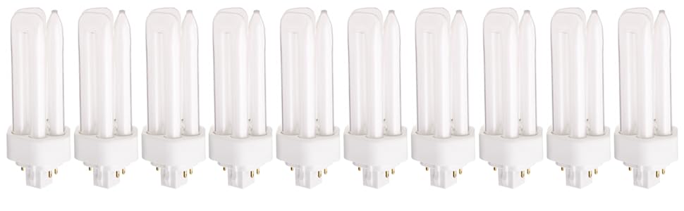Amazon.com: GoodBulb 26 Watt CFL Light Bulbs 4 Pin GX24Q-3 Base 2700K Soft White 26W High Output ...
