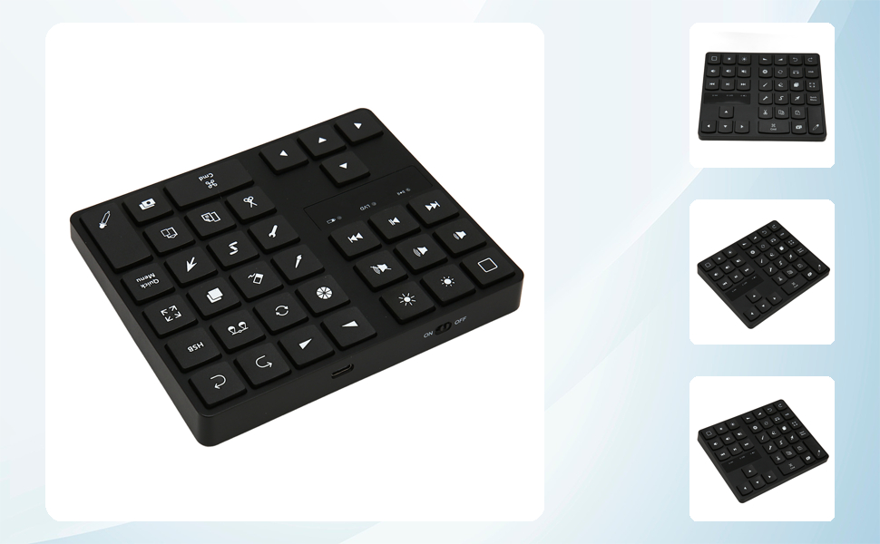 Amazon.com: Keyboard for Procreate, Rechargeable Drawing Keyboard with ...