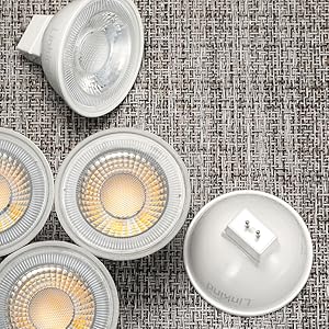 Linkind GU5.3 MR16 LED Bulbs, 12V AC/DC 5W(Equivalent to 50W) Bi-Pin Base Spotlight Bulb, 520LM ...