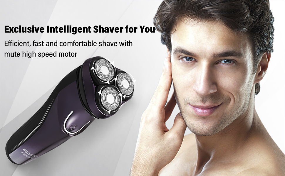 Amazon.com: Electric Shaver for Men, FLYCO Wet & Dry Electric Razor for Men with Pop-up Trimmer ...