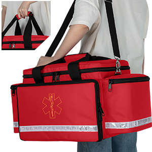 Amazon.com: Trunab Emergency Responder Trauma Bag Empty, Professional First Aid Kits Storage ...