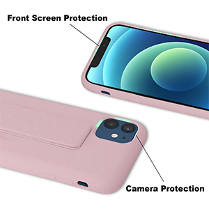Amazon.com: LAUDTEC Silicone Kickstand Case Compatible with iPhone 11 case(6.1 in) Vertical and ...