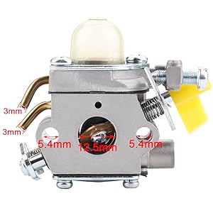 Amazon.com: Venseri 26cc Carburetor for Homelite Ryobi Craftsman 30cc 26cc Trimmer Weedeater ...