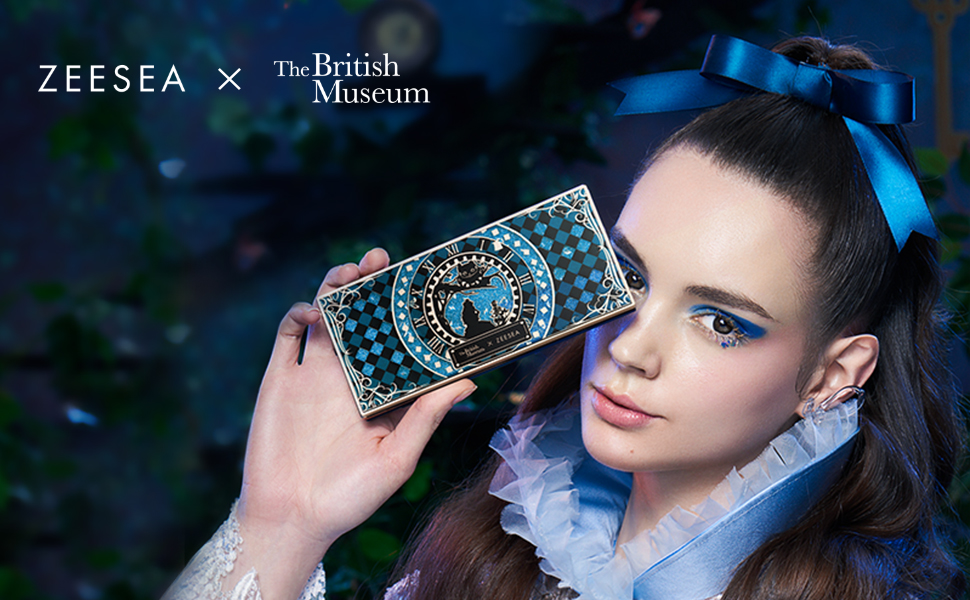 Amazon.com : zeesea Alice In Wonderland Eyeshadow Palette，Highly Pigmented，Matte Shimmer 12 ...