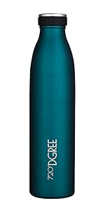 720°DGREE Bottiglia Termica “noLimit“ 410ml, 530ml, 710ml, 950ml, 1200ml - Senza-BPA, Acciaio ...