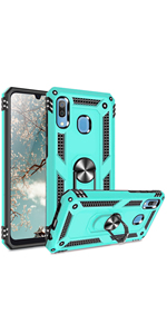 Amazon.com: TJS Phone Case Compatible with Samsung Galaxy A50/Galaxy A30/Galaxy A20, [Tempered ...