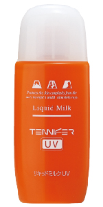 Amazon.co.jp: 〈 SPF50+ PA+++ 〉 リキッドミルクUV50+ 45mL （ 日焼け止め UV 化粧下地 顔 全身 無香料 日本製 ）【 テニファー 】 : ビューティー
