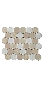 BeNice Peel and Stick Backsplash Large Bathroom Subway Tiles,Peel and ...