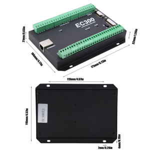 Amazon.com: Ethernet Motion Controller High Reliability EC300 Digital Dream MPG CNC Control ...