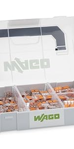 **Official & Genuine** WAGO 887-952 L-BOXX® Mini - 4mm² 221 Series Connectors in Sortimo Carry ...