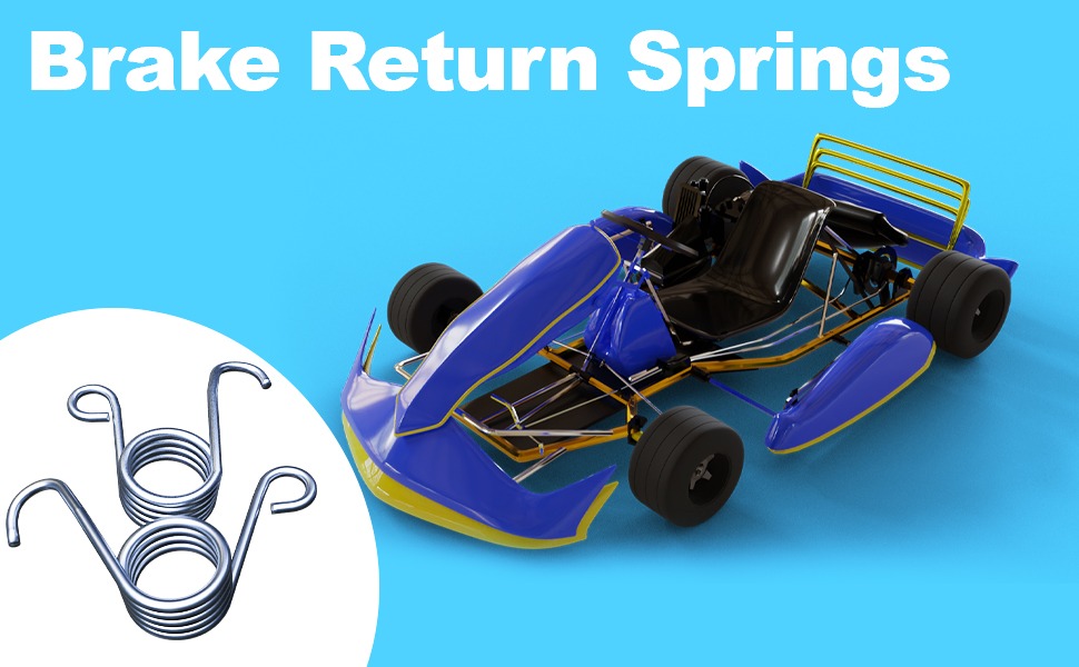 Throttle Pedal and Brake Return Springs 9502 and 9503 Compatible with ...