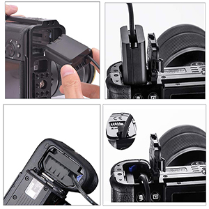 Amazon.com : HY1C NP-FZ100 Dummy Battery NPFZ100 AC Power Adapter Kit for Sony Alpha A7III A7IV ...