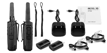 Retevis RT68 Walkie Talkies Long Range for Adults, Two Way Radios Long ...