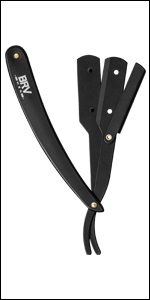 Amazon.com: BRV MEN Professional Straight Edge Barber Razor w/ 100 Lord ...