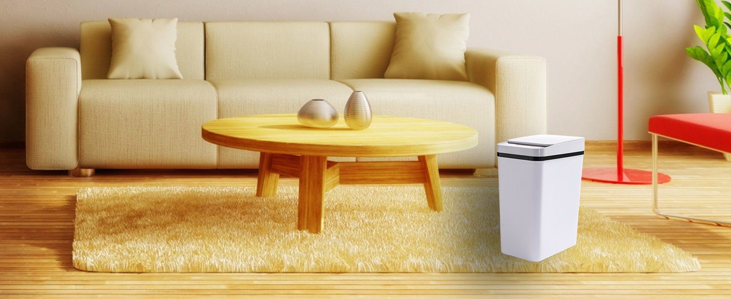 Amazon.com: Yuztousp 2 Pack 3.2 Gallon Touchless Smart Trash Can with ...