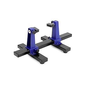 QWORK Adjustable Printed Circuit Board Holder Frame, PCB Holder Frame and Clamping Kit, 1 Set ...