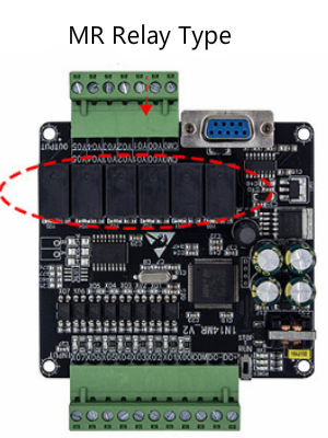 24V PLC Control Programmable Logic Controller DC24V FX1N-14MR ...