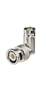 Amazon.com: Eightwood 5pcs BNC Male to Female Elbow Right Angle Adapter 50ohm : Electronics