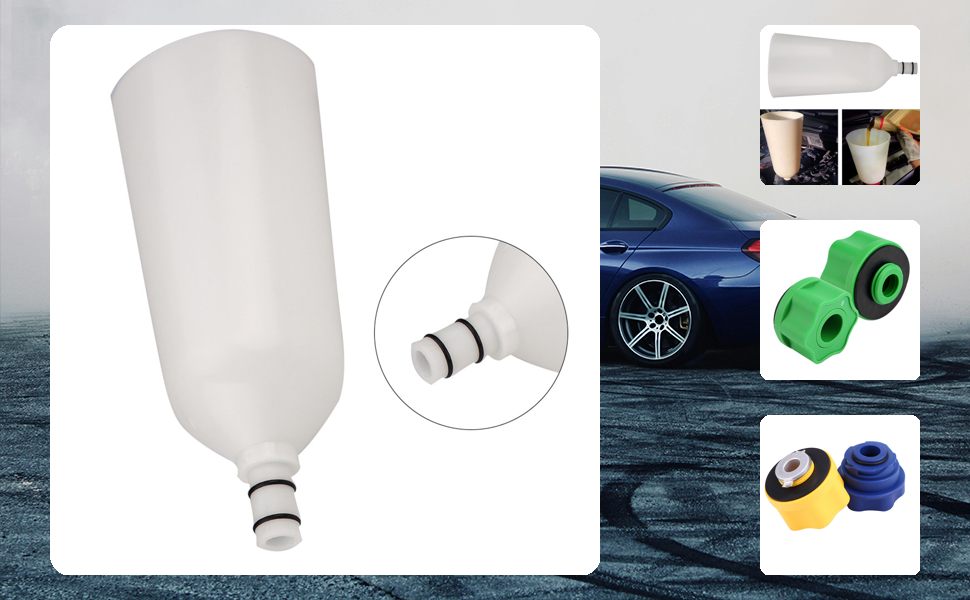 Amazon.com: Oil Funnel Adaptor Set, 10Pcs Car Engine Oil Funnel Adaptor Filling Set Plus Swivel ...